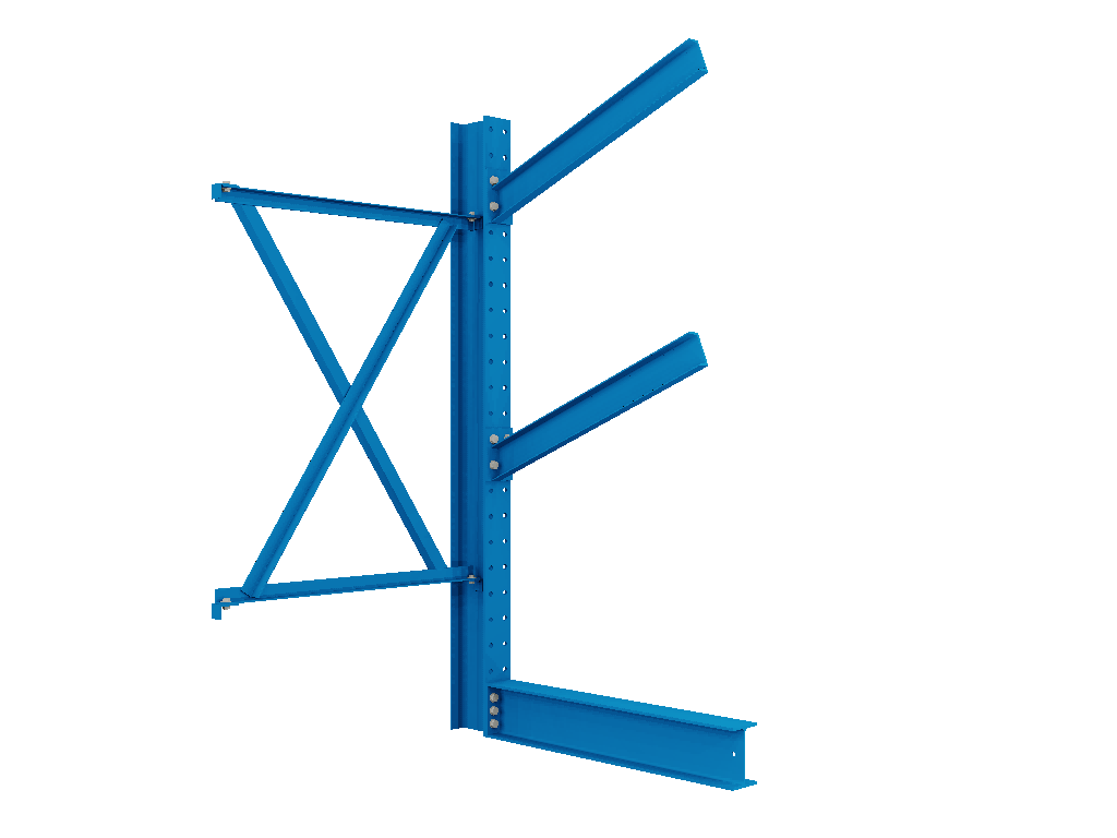 Cantilever Rack Medium Duty Single Sided Inclined Adder Kit 8' to 12'