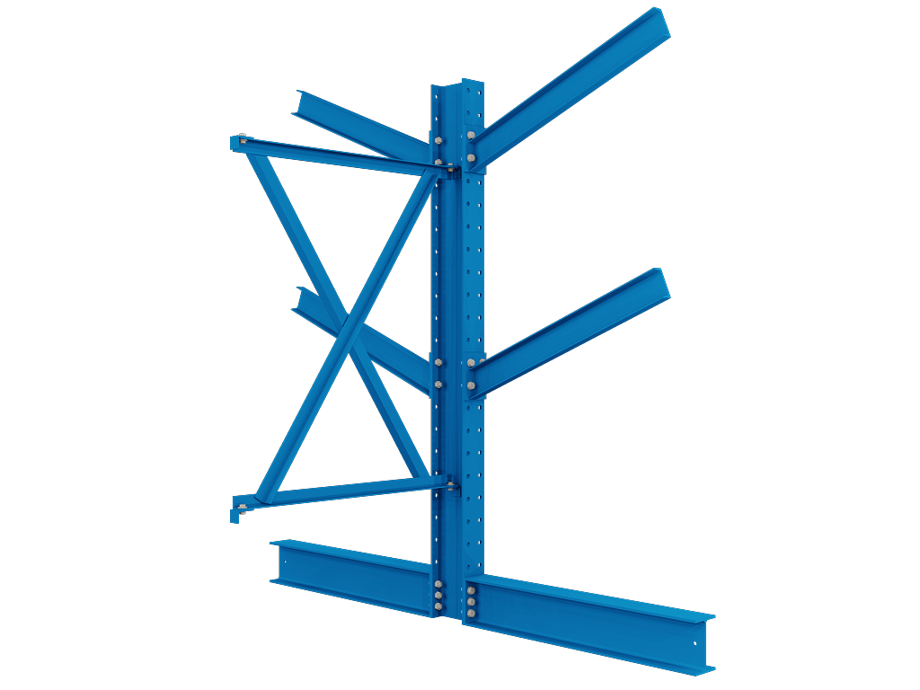 Cantilever Rack Medium-Heavy Duty Double Sided Inclined Adder Kit 10 ...