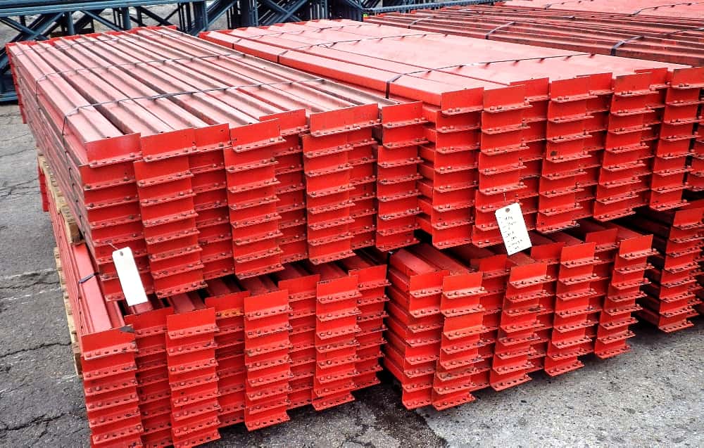 Used Pallet Rack Hiline Beams - 102 x 3 1/2 - 12114