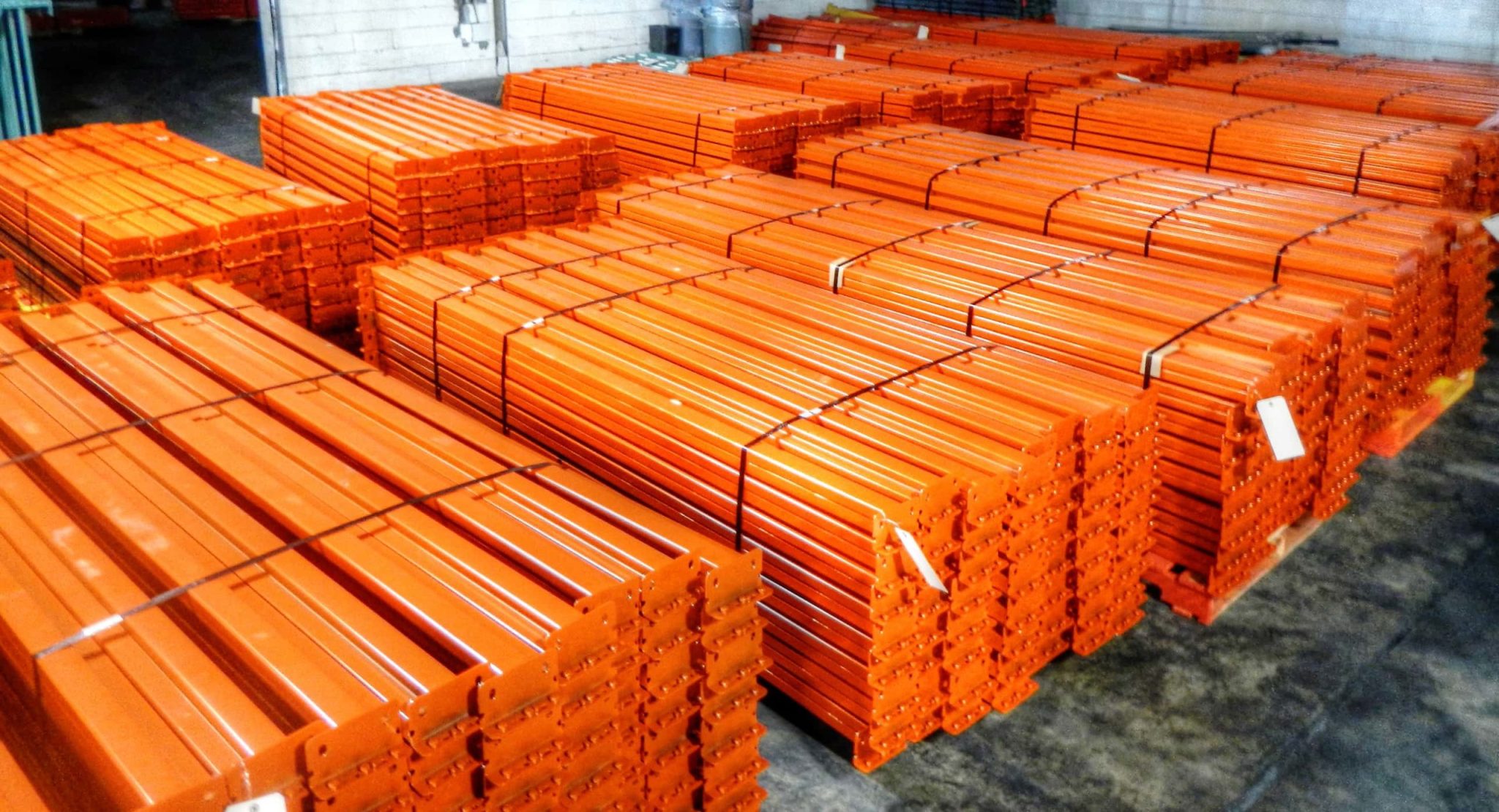 Factory Direct Pallet Rack Beams – In Stock Teardrop Beams | MHE