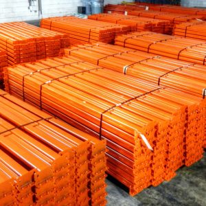 MHE Teardrop Pallet Rack Beams 96"