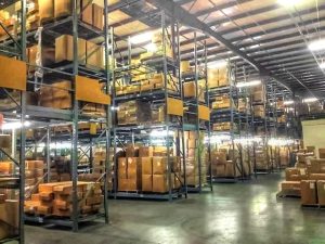 Used Keystone Pallet Rack System 42" x 23' x 91 1/2"