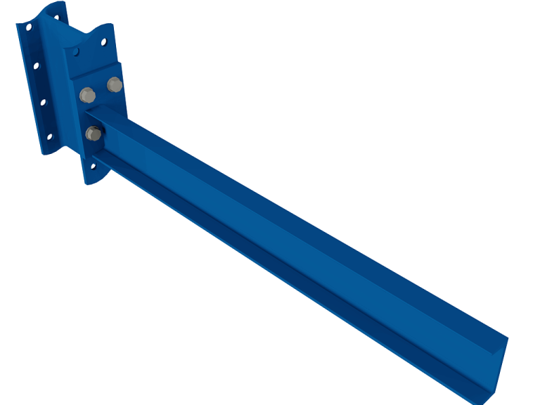 Medium-Heavy Duty Straight Arms 4" Depth